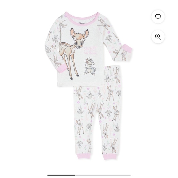 Disney | Pajamas | Disney Bambi Sleep Set 9 Months | Poshmark